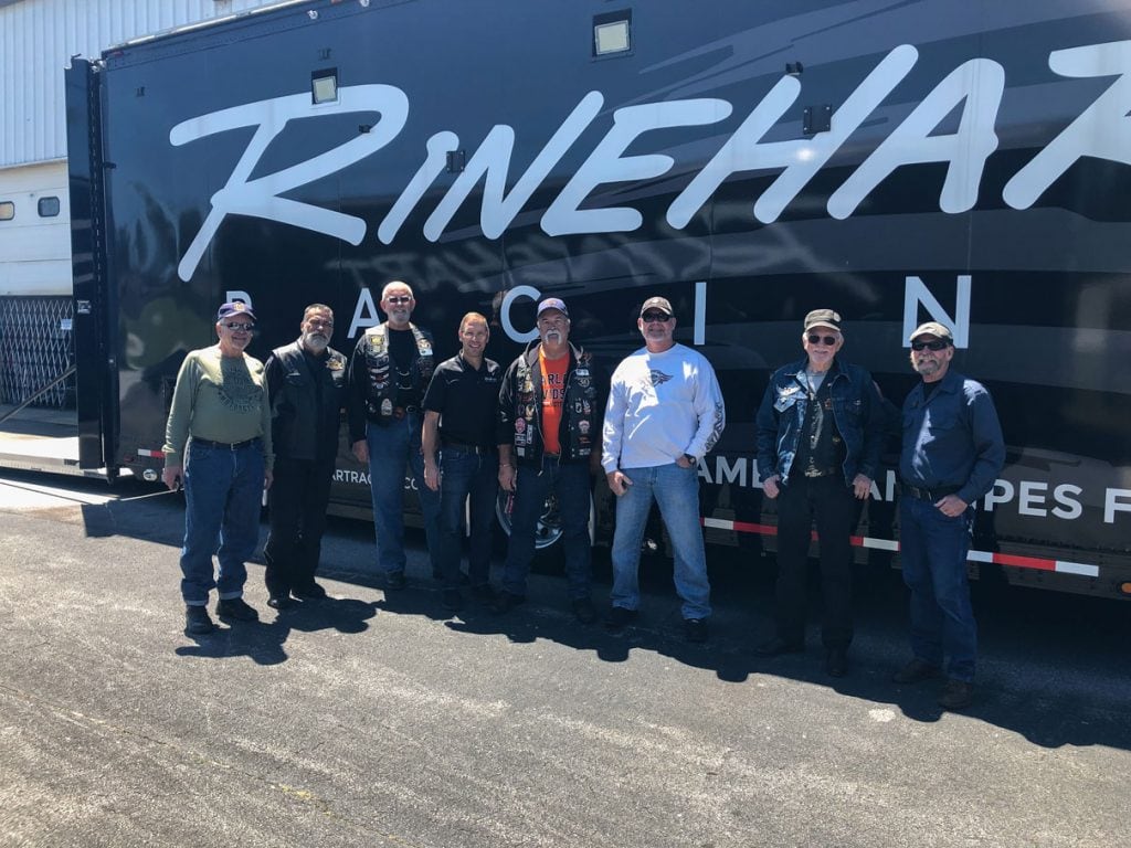 Racing In Rinehart's Blood