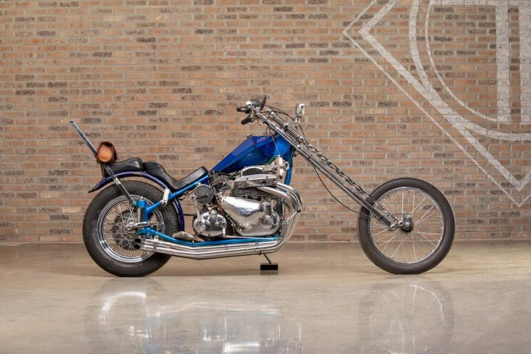 Legendary Bikes: 1958 Ariel Square Four Chopper