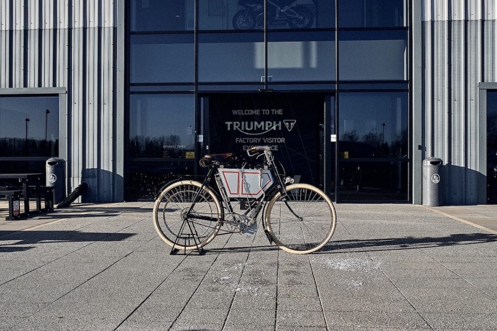 Legendary Bikes: 1901 Triumph Prototype