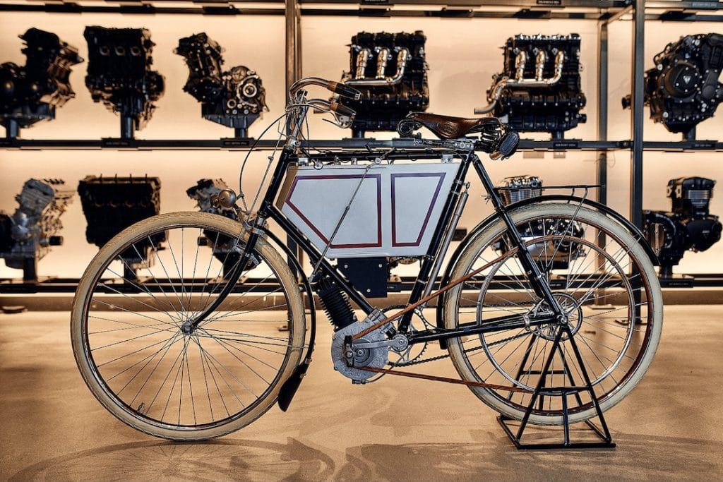 Legendary Bikes: 1901 Triumph Prototype