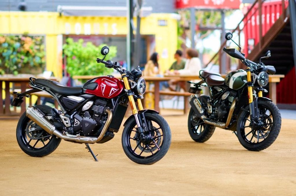 First Look: Triumph's Speed 400 and Scrambler 400x