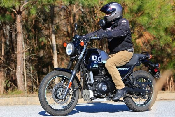 Riding the Royal Enfield Scram 411