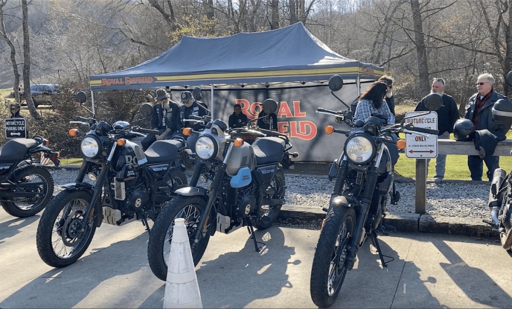 Riding the Royal Enfield Scram 411