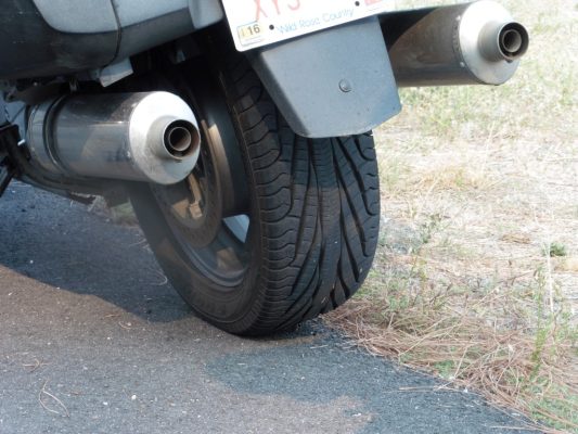 Riding The Dark Side: Car Tires On Motorcycles