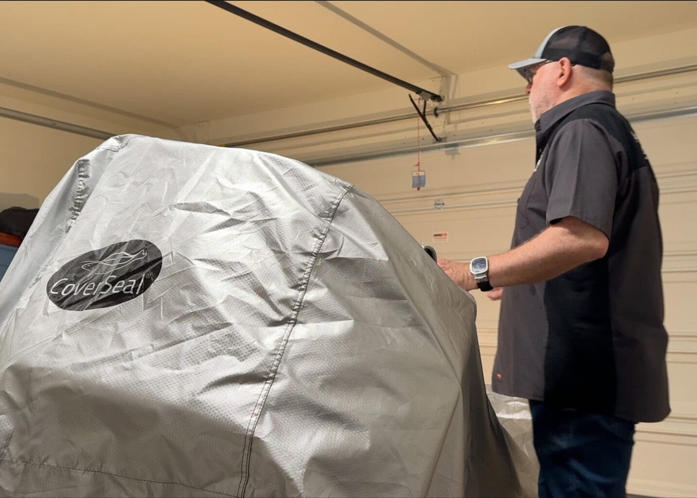Motorcycle Gear: CoverSeal Weighted Cover
